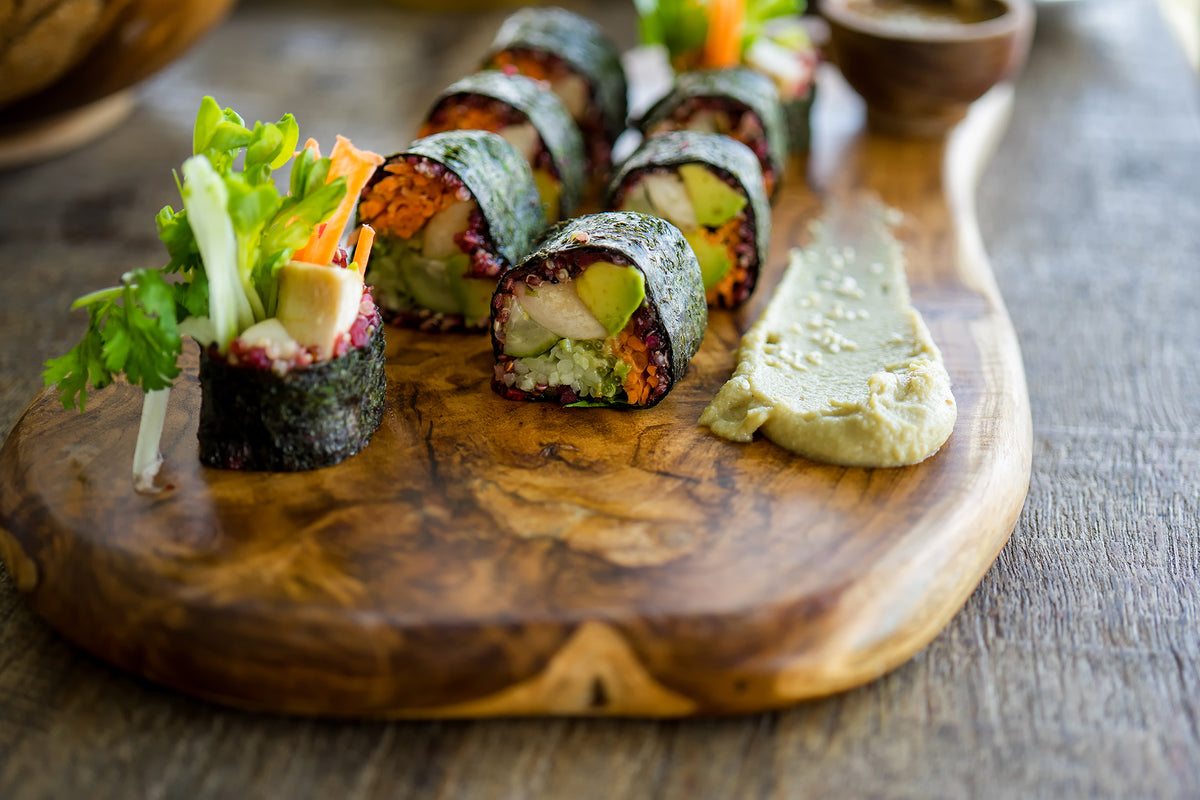 How to Make Nori Vegetable Rolls – RawNori.com